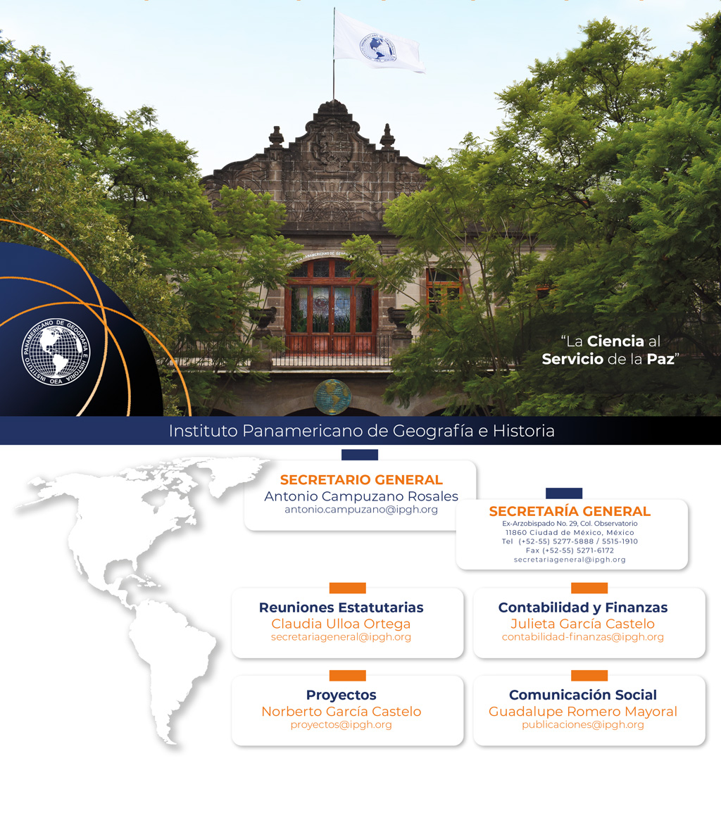 Comisiones – Instituto Panamericano de Geografía e Historia